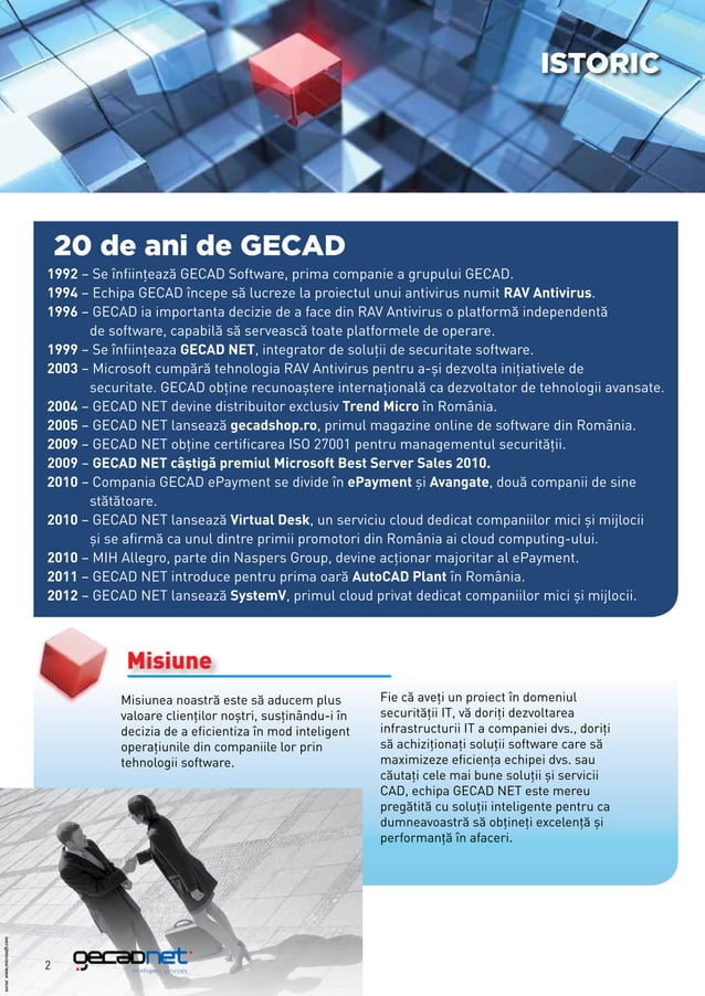 GECAD NET CORPORATE PROFILE | PDF