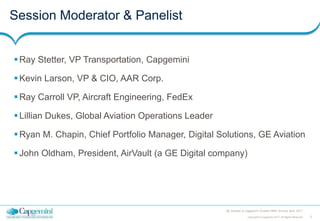 Aviation MRO Big Data & Advanced Analytics Industry Survey | PPT