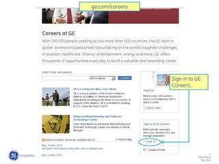 GECareers - Check your application status | PDF