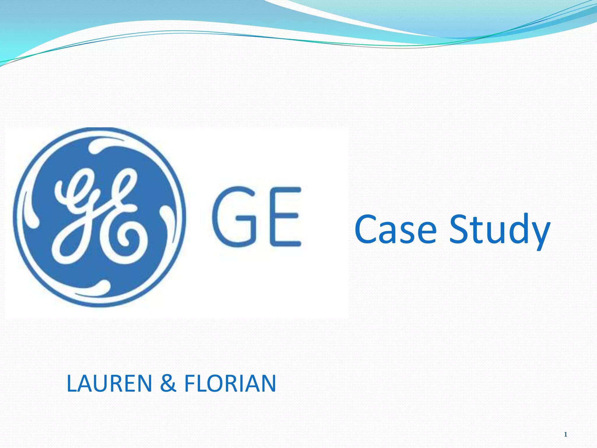 GE Case Study | PPTX