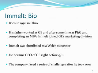 GE Case Study | PPTX