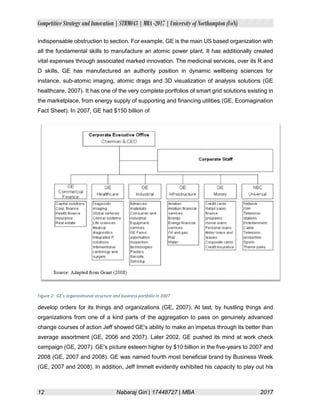General Electric (GE) Case Study | PDF