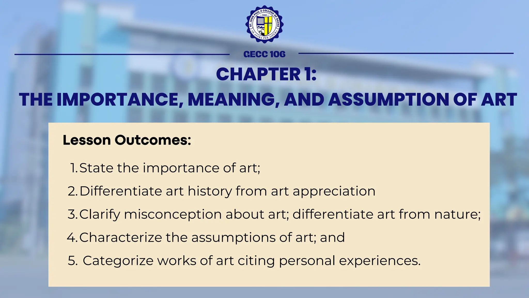 THE IMPORTANCE, MEANING, AND ASSUMPTION OF ART.pdf