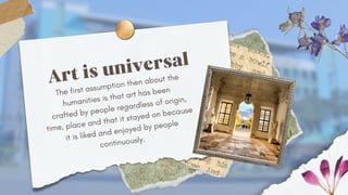 THE IMPORTANCE, MEANING, AND ASSUMPTION OF ART.pdf