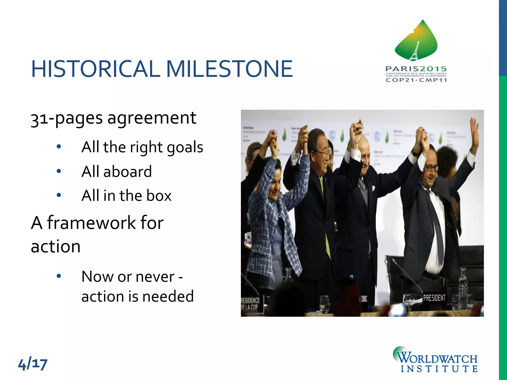 COP21, INDCs and Future Implementation Tools | PPT