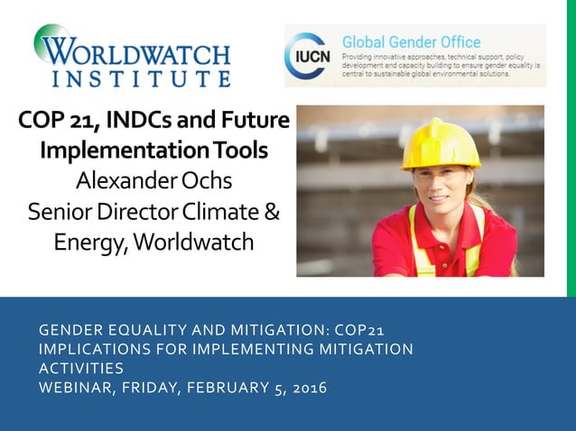 COP21, INDCs and Future Implementation Tools | PPT
