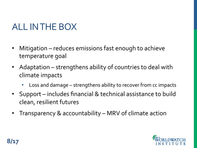 COP21, INDCs and Future Implementation Tools | PPT | Free Download