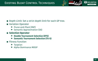 A Double Lexicase Selection Operator for Bloat Control in Evolutionary Feature Construction for ...