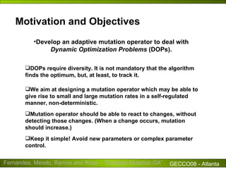 A Self-Organized Criticality Mutation Operator for Dynamic Optimization Problems | PPT