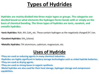HYDRIDES OF NITROGEN | PPTX