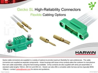 Gecko SL overview PTM | PPTX