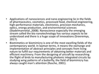 Gecko inspired nanomaterials | PPTX