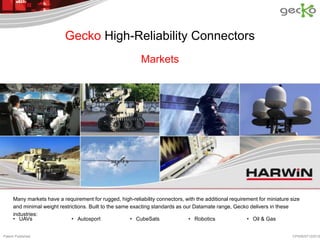 Gecko overview PTM | PPTX