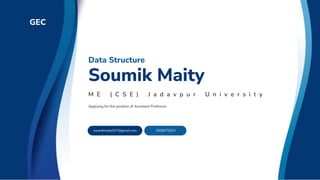 GEC_Soumik[1].pptx.interview of a person from JU. | PPT