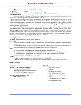 Ged-102-Mathematics-in-the-Modern-World-Module-pdf - Copy.docx | Science