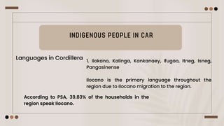 GED5 The demographic profile of the indigenous people in the ...