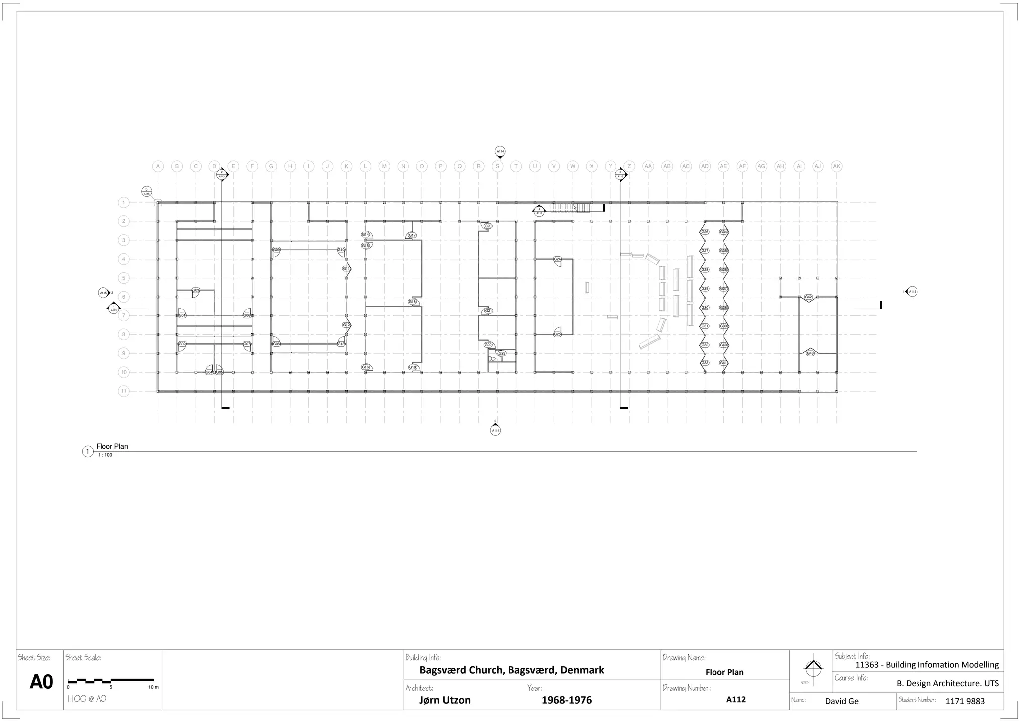 Bagsvaerd Church - Revit Model 2 | PDF
