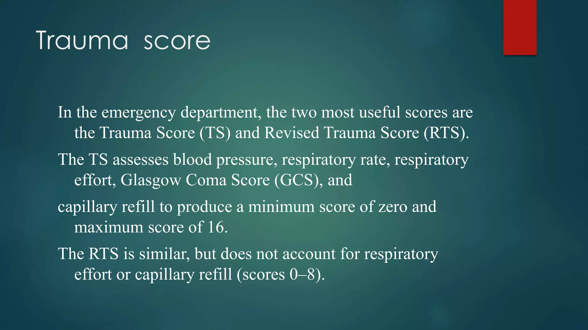 Geriatric trauma special consideration | PPTX