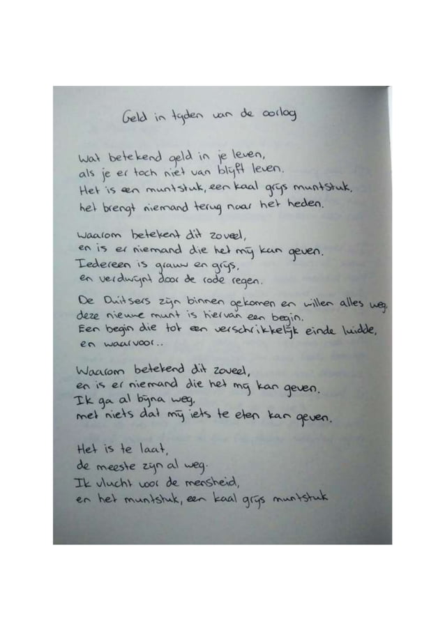 Gedicht Geld | DOCX