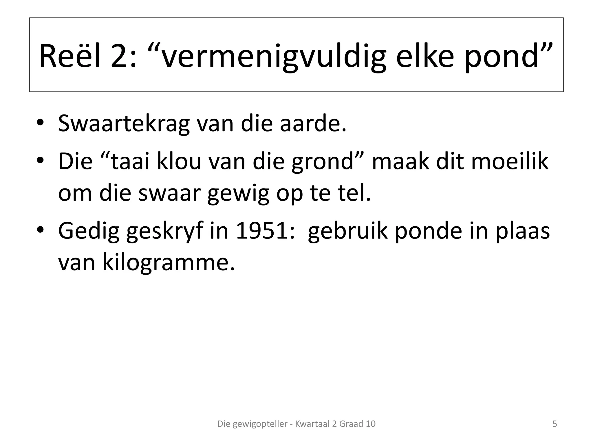 gedig - die gewigopteller.ppt