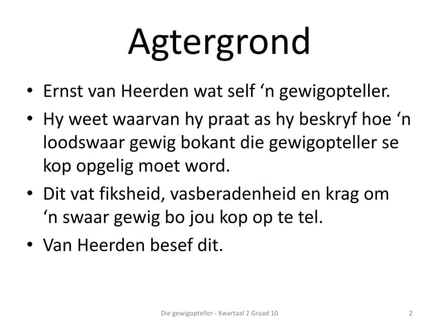 gedig - die gewigopteller.ppt