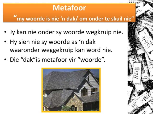 Gedig Woorde Graad 10 Afrikaans Eerste Addisionele taal | PPTX