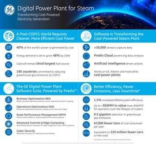 GE Digital Power Plant for Steam | PDF
