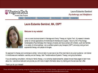 ePortfolio Overview | PPTX