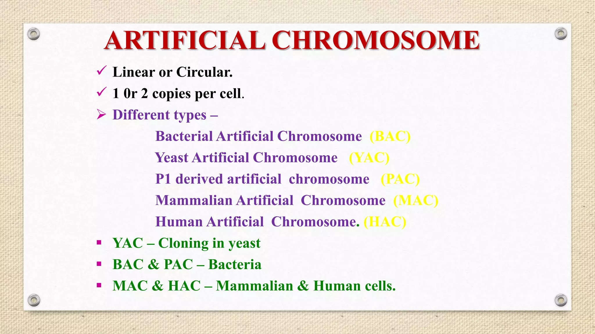 DESIGN OF PLASMID VECTOR & PROKARYOTIC AND EUKARYOTIC VECTORS | PPT