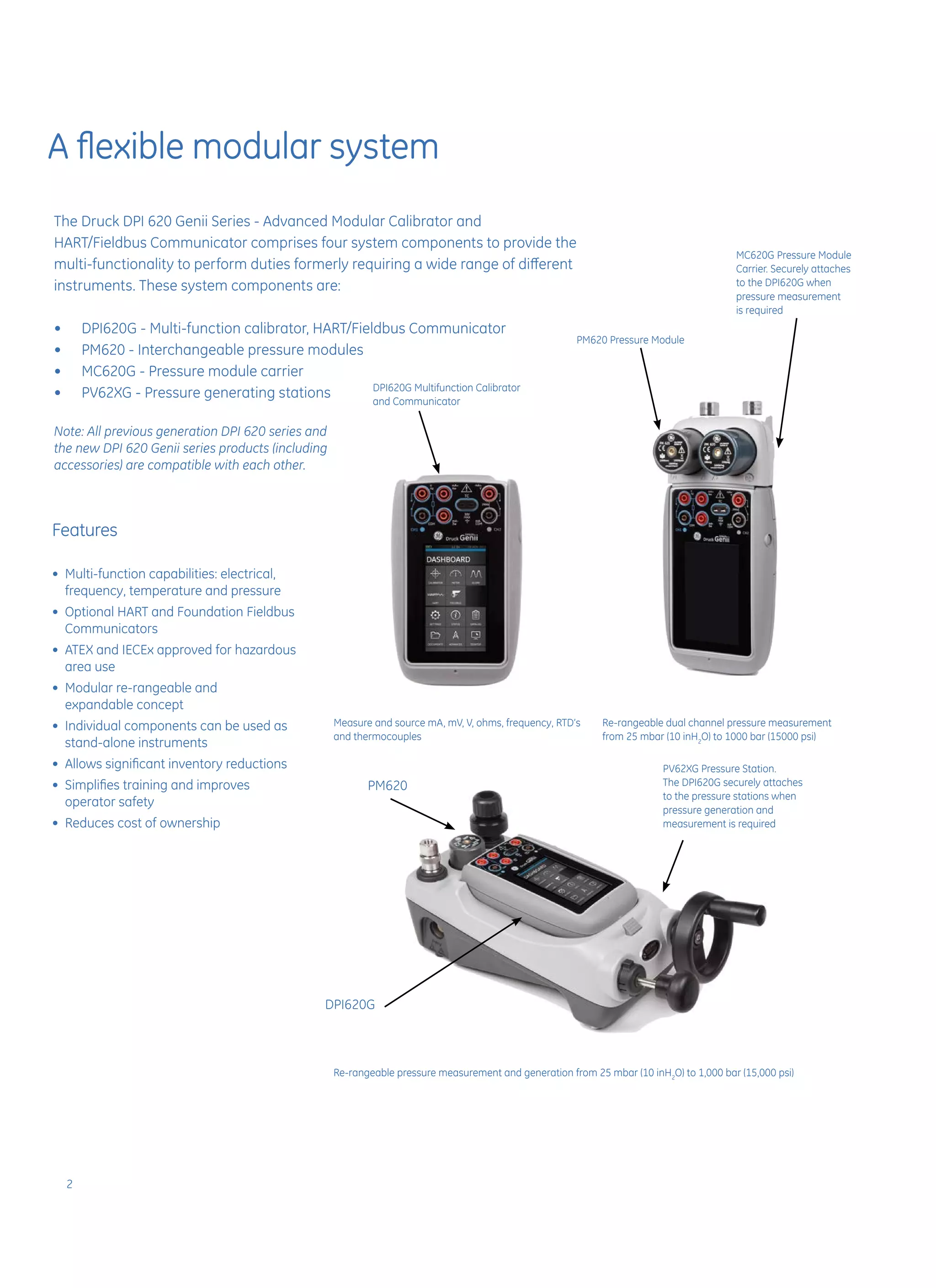 GE Advanced Modular Calibrator for Process Measurement Instruments | PDF