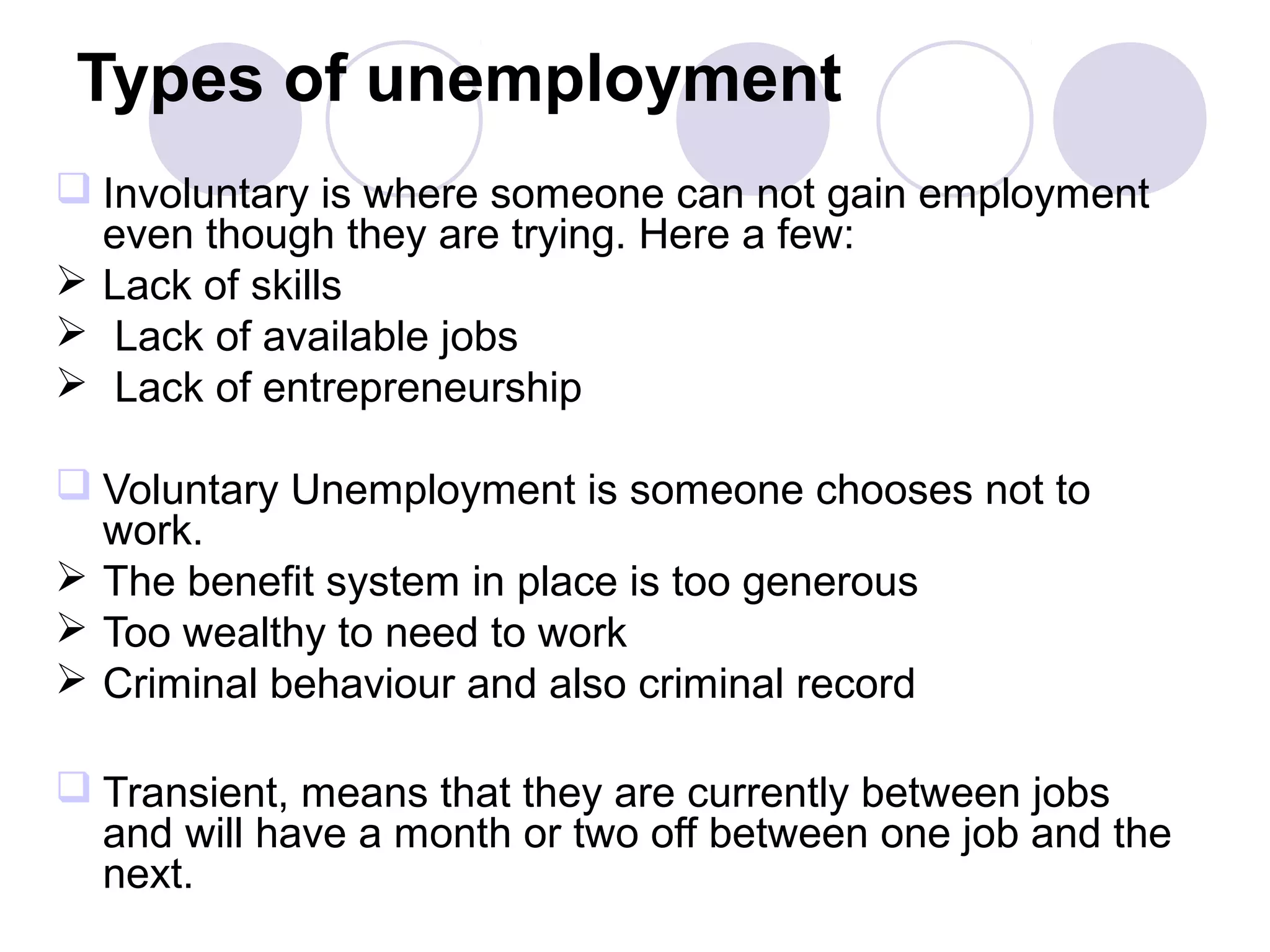 UNEMPLOYMENT PROBLEM IN BANGLADESH PRESENTATION | PPT