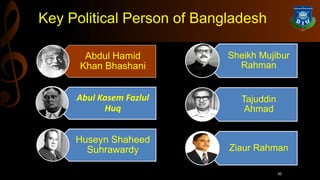 The Political History Of Bangladesh | PPTX