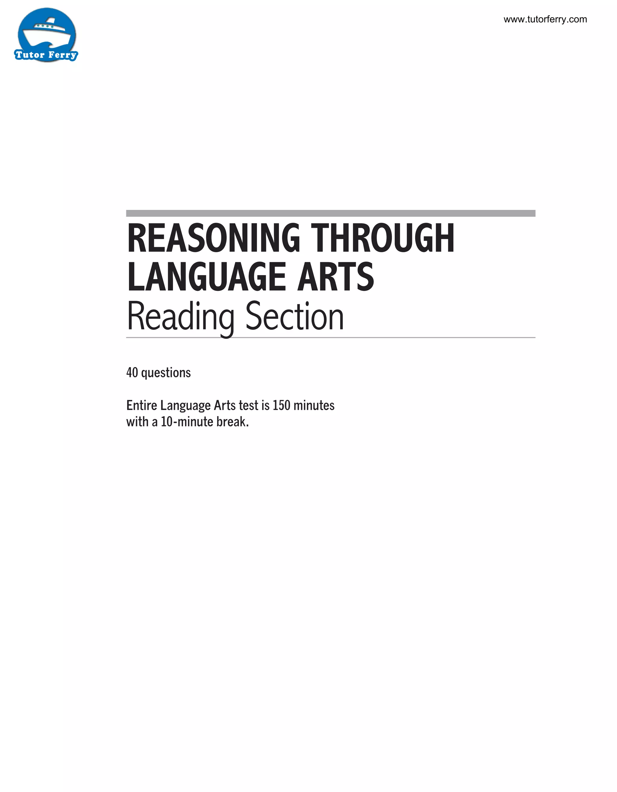Ged reasoning through_language_arts_reading_section | PDF