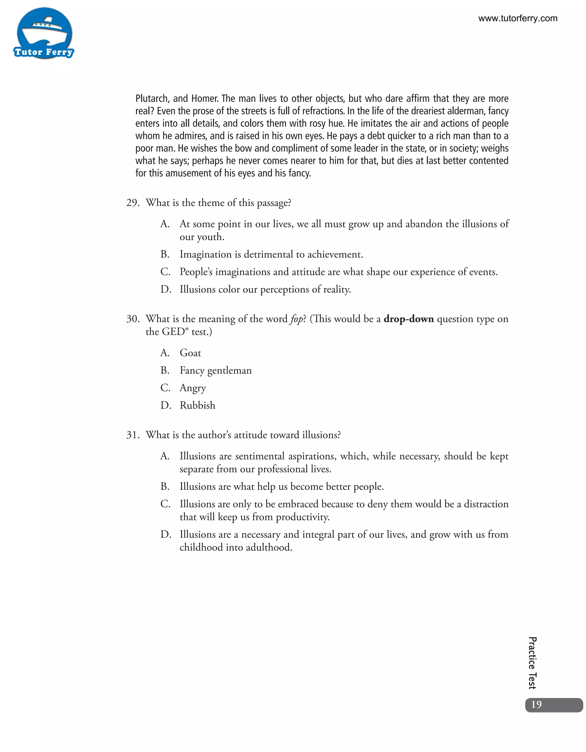 Ged reasoning through_language_arts_reading_section | PDF