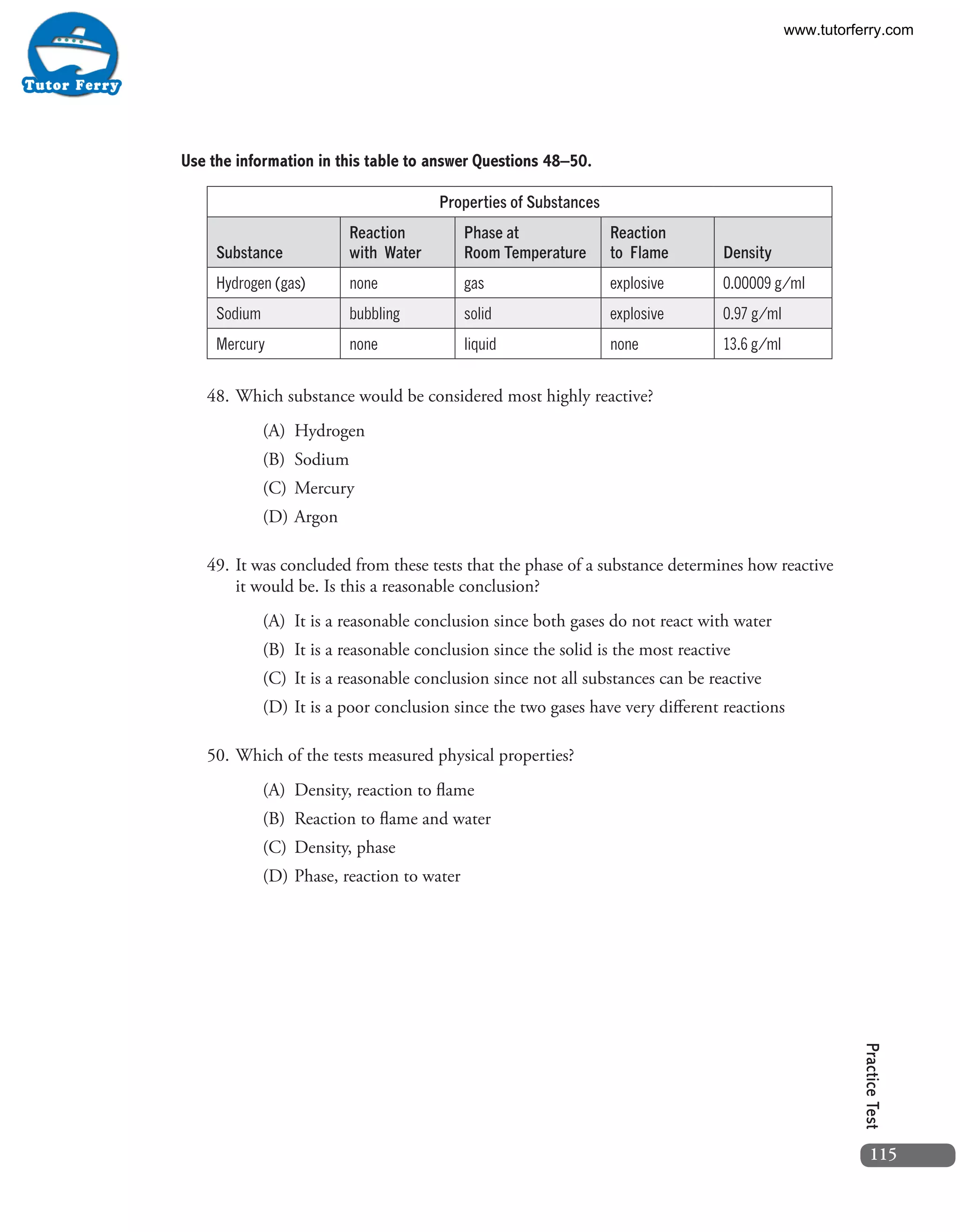 Ged Science Test | PDF