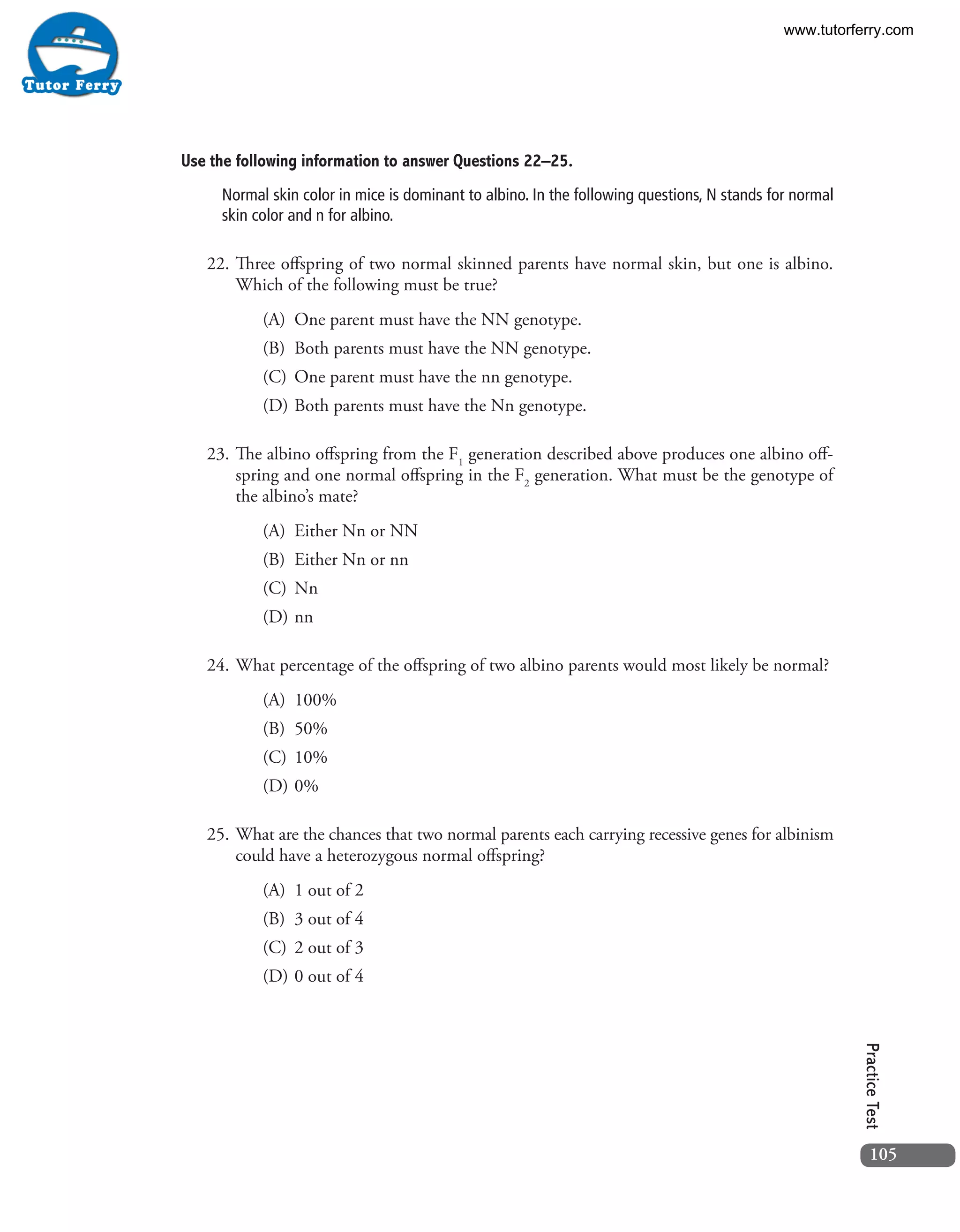 Ged Science Test | PDF