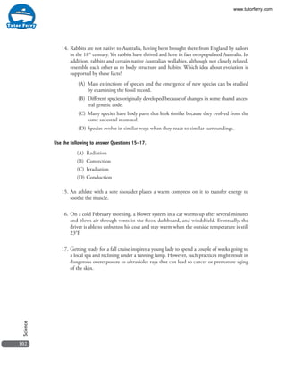 Ged Science Test | PDF