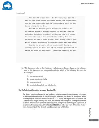 Ged social studies Test | PDF