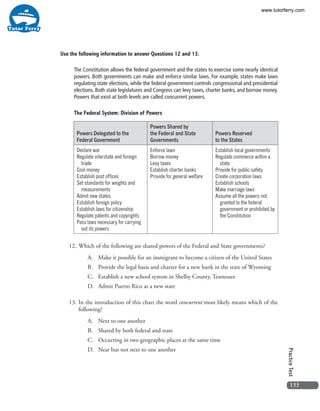 Ged social studies Test | PDF
