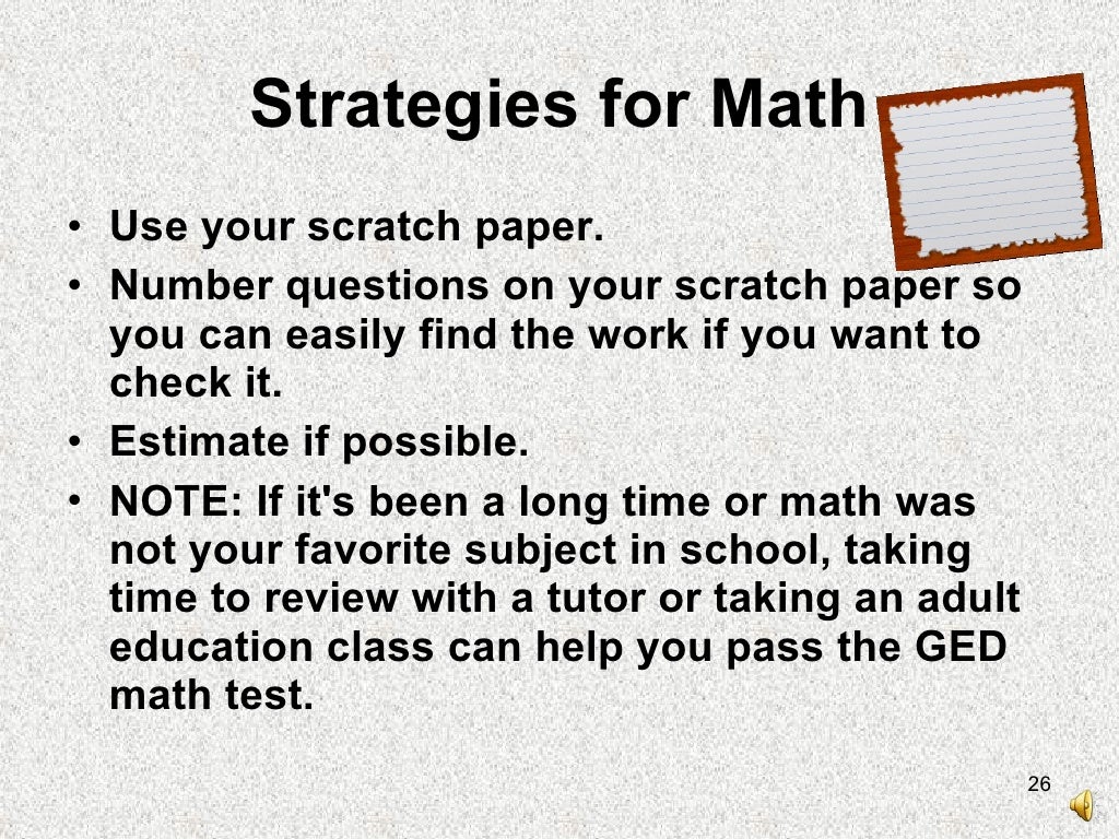 ged-test-taking-strategies