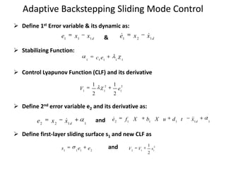 Stabilization of Furuta Pendulum: A Backstepping Based Hierarchical Sliding Mode Approach with ...