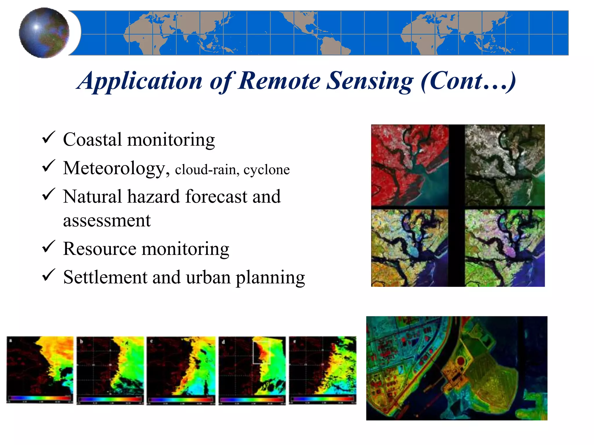 Remote sensing and image interpretation | PPTX