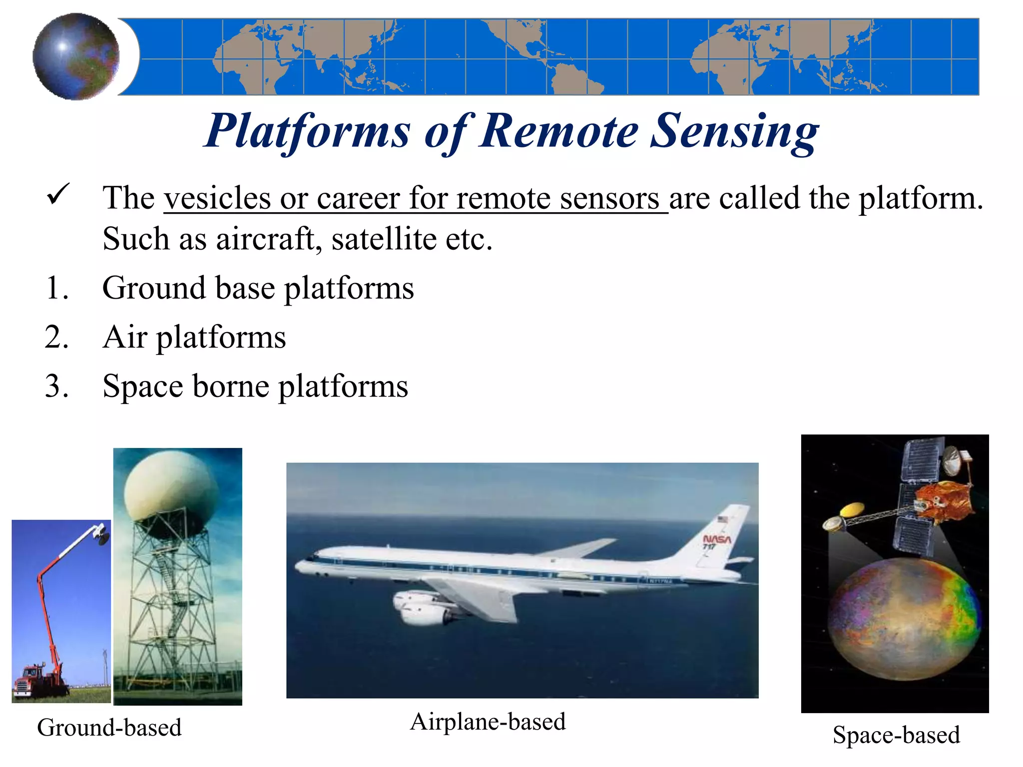 Remote sensing and image interpretation | PPTX