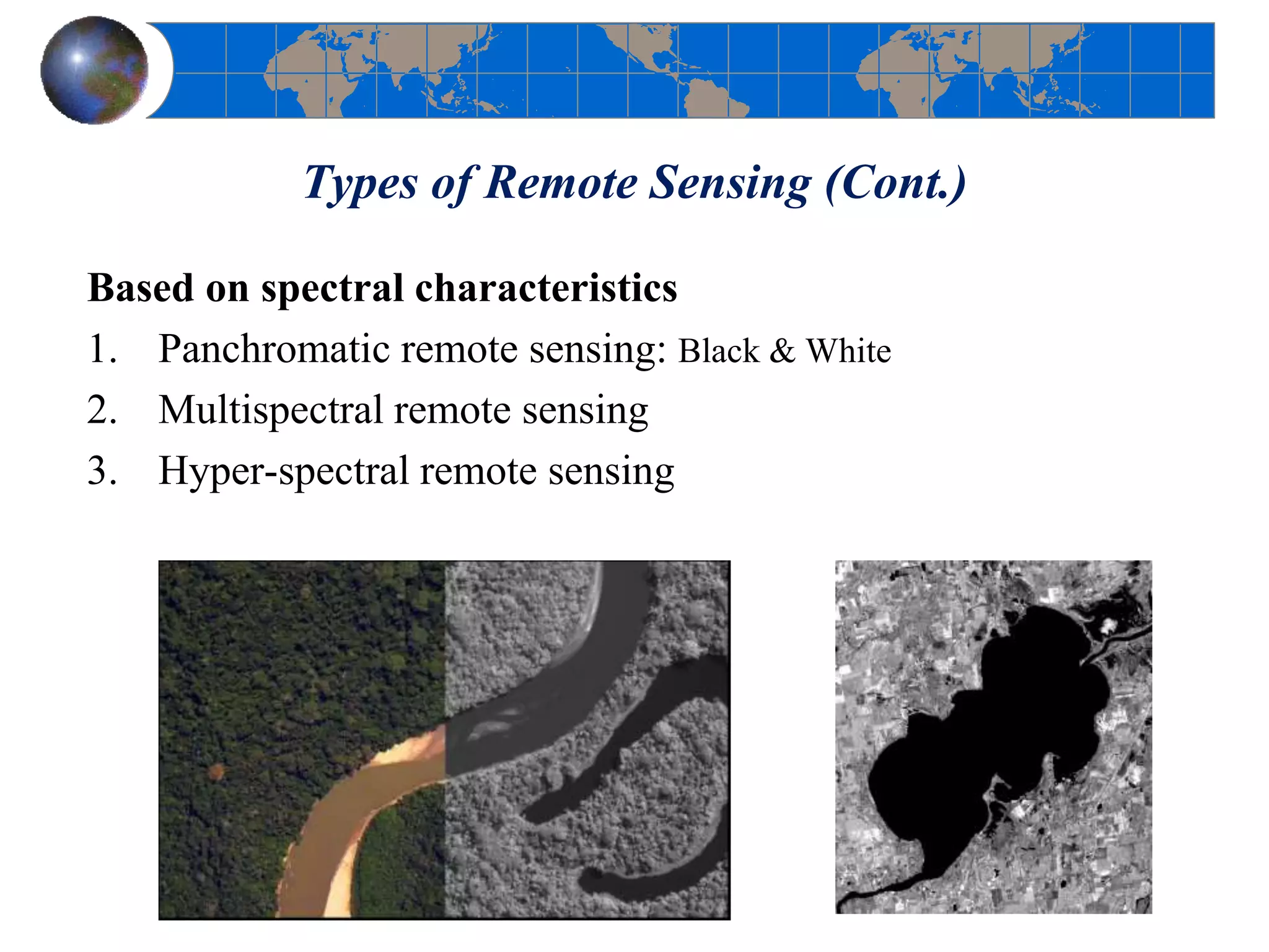 Remote sensing and image interpretation | PPTX