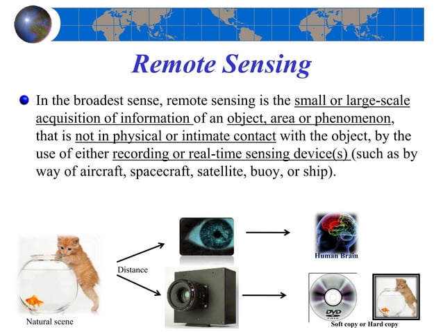 Remote sensing and image interpretation | PPTX