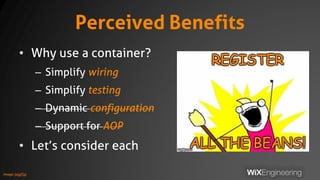 Slaying Sacred Cows: Deconstructing Dependency Injection | PDF