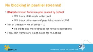 Dangers of parallel streams | PPT