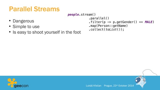 Dangers of parallel streams | PPT