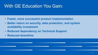 GE Education Presentation | PPT