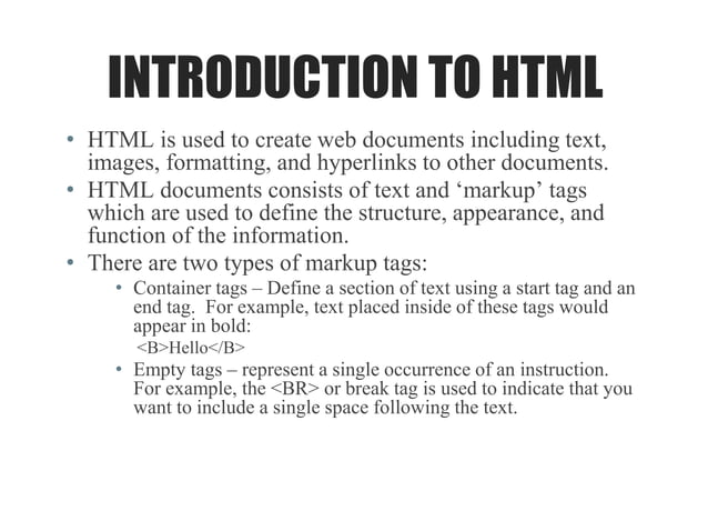 html & css | PPT